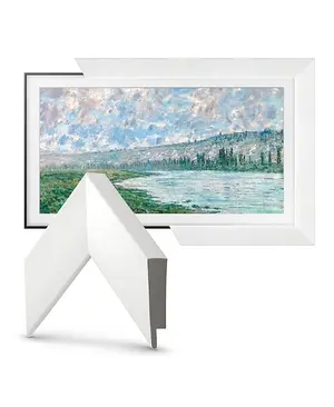 DECO TV FRAMES 32" Frame For Samsung The Frame Tv 2021-2025 - Gloss White