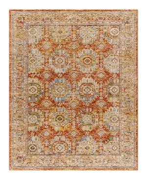 Livabliss Mona Lisa Mni-2302 Area Rug, 2' X 3' Rust/maize