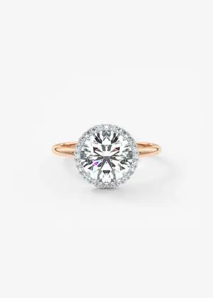FRANK DARLING Two-tone Engagement Ring