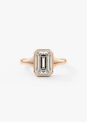 Frank Darling Emerald Cut Rings