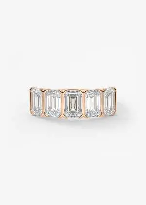 Frank Darling Emerald Cut Rings