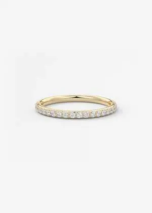FRANK DARLING The Skinny Eternity 1.8mm Band - Yellow Gold