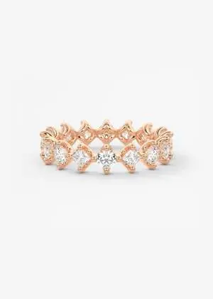 FRANK DARLING Rock Candy Eternity Ring - Yellow Gold