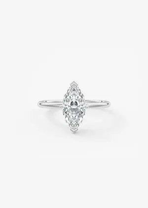 FRANK DARLING Harper Compass Marquise Cut Diamond Ring - Yellow Gold
