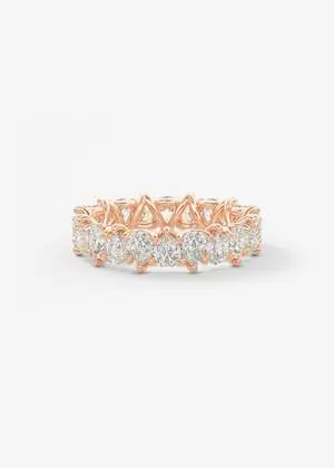 FRANK DARLING Pear Cut Diamond Eternity Ring - Yellow Gold