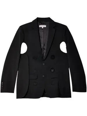 WALTER VAN BEIRENDONCK Star Cut-out Blazer
