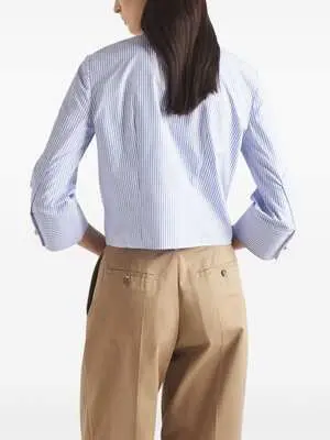 Prada Striped Cotton Shirt