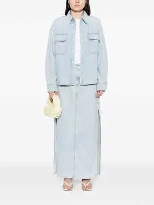 AGOLDE Astrid Denim Maxi Skirt