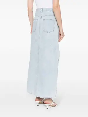AGOLDE Astrid Denim Maxi Skirt