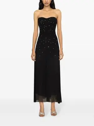 FORTE_FORTE Crystal-embellished Maxi Dress