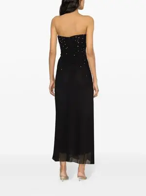 FORTE_FORTE Crystal-embellished Maxi Dress