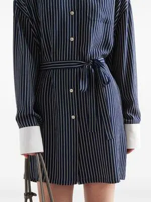 Prada Striped Silk Shirt