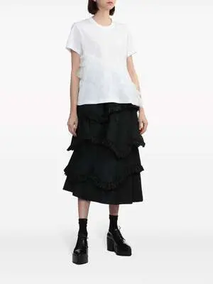Noir Kei Ninomiya Ruffled T-shirt