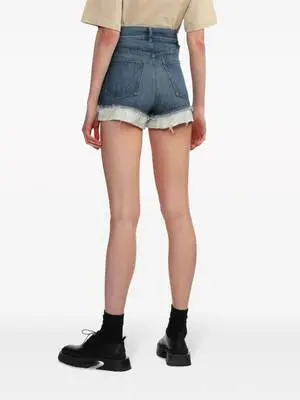 A.p.c. Layered Denim Shorts