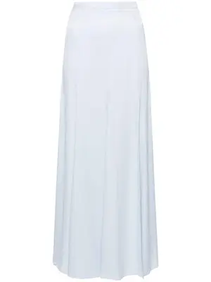 TWINSET High-waisted Flared Maxi Skirt