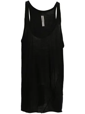 Rick Owens Fog Cotton Tank Top