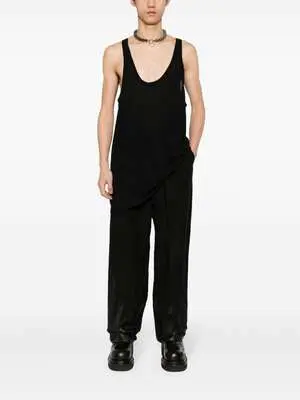 Rick Owens Fog Cotton Tank Top