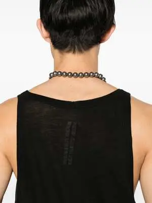 Rick Owens Fog Cotton Tank Top