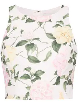 Sachin & Babi Lexie Floral-print Tank Top - Pink