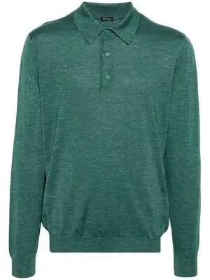 Kiton Fine Knit Polo Shirt