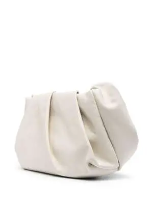 Burberry Leather Rose Clutch - Neutrals