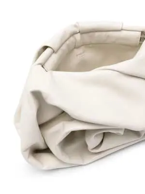 Burberry Leather Rose Clutch - Neutrals