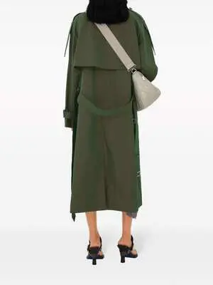 Burberry Long Cotton Trench Coat