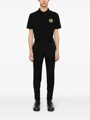 Just Cavalli Logo-print Piqué Polo Shirt
