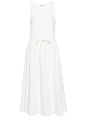 Moncler Drawstring-waist Midi Dress