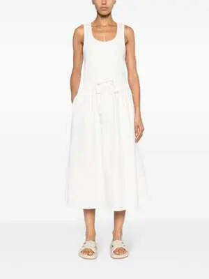 Moncler Drawstring-waist Midi Dress