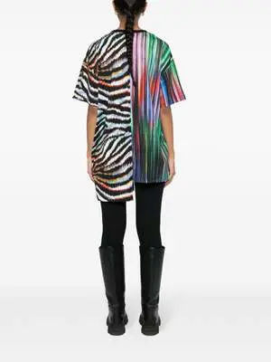 Just Cavalli Contrasting Striped T-shirt
