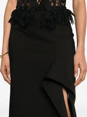 V:PM ATELIER Satine Pencil Midi Skirt