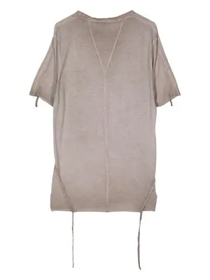 Masnada Draped-detail Cotton T-shirt