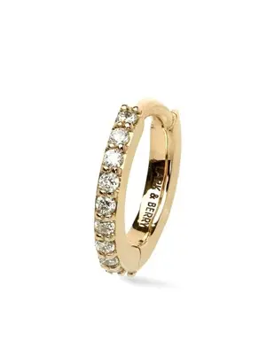 LARK & BERRY 14kt Yellow Diamond Hoop Earring - Gold