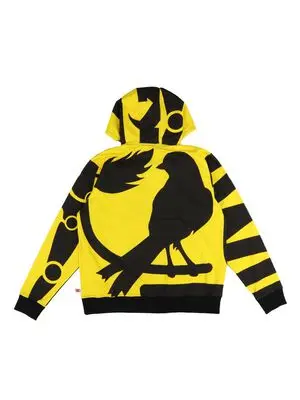 WALTER VAN BEIRENDONCK Graphic-print Zip-up Hoodie
