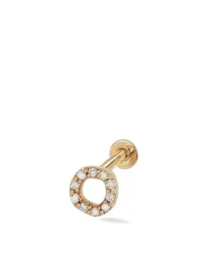 LARK & BERRY 14kt Yellow Diamond Stud Earring - Gold