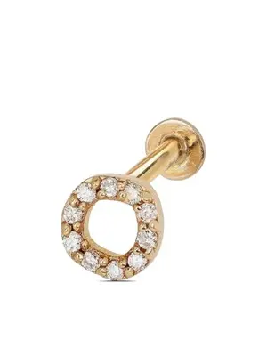 LARK & BERRY 14kt Yellow Diamond Stud Earring - Gold