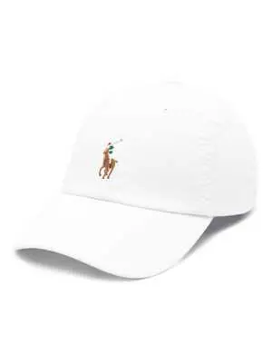 Polo Ralph Lauren Pony-embroidered Cap - White