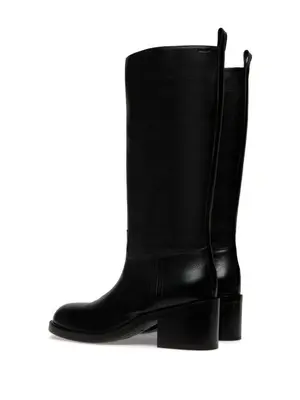 Bally Peggy Leather Knee-high Boots