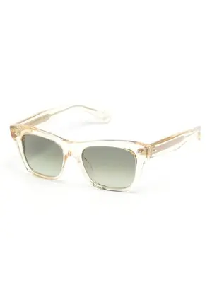 Oliver Spencer Ms. Oliver Square-frame Sunglasses - Neutrals