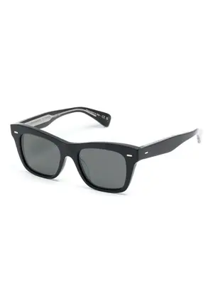 Oliver Spencer Ms. Oliver Square-frame Sunglasses - Black