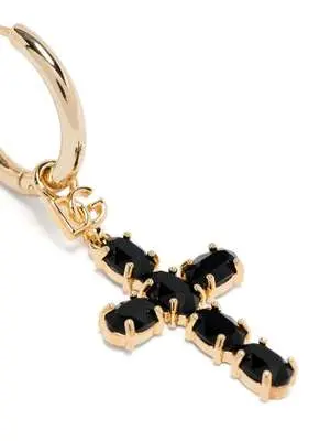 Dolce & Gabbana Cross-charm Drop Earrings