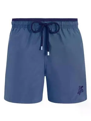 Vilebrequin Logo-embroidered Swim Shorts - Blue