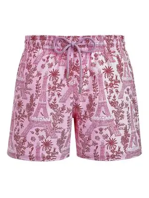 Vilebrequin Graphic-print Drawstring Swim Shorts