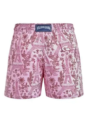 Vilebrequin Graphic-print Drawstring Swim Shorts