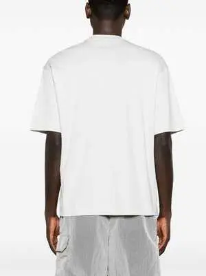 Emporio Armani Palm Tree-print Cotton T-shirt