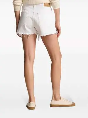 Ralph Lauren Raw-cut Denim Shorts