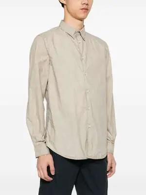 Aspesi Long-sleeve Cotton Shirt - Neutrals