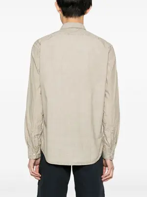 Aspesi Long-sleeve Cotton Shirt - Neutrals