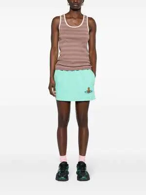 VIVIENNE WESTWOOD Orb-embroidered Miniskirt